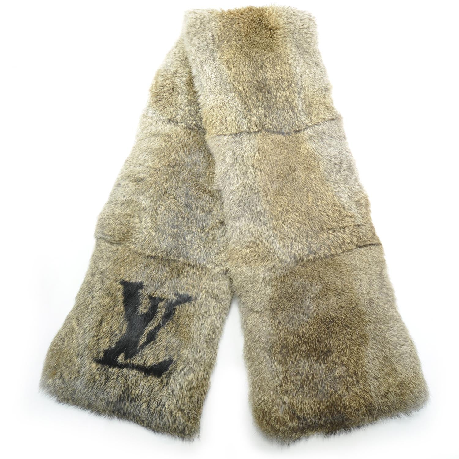 Louis Vuitton Rex en Lapin Rabbit Fur LV Stole 22896 – FASHIONPHILE