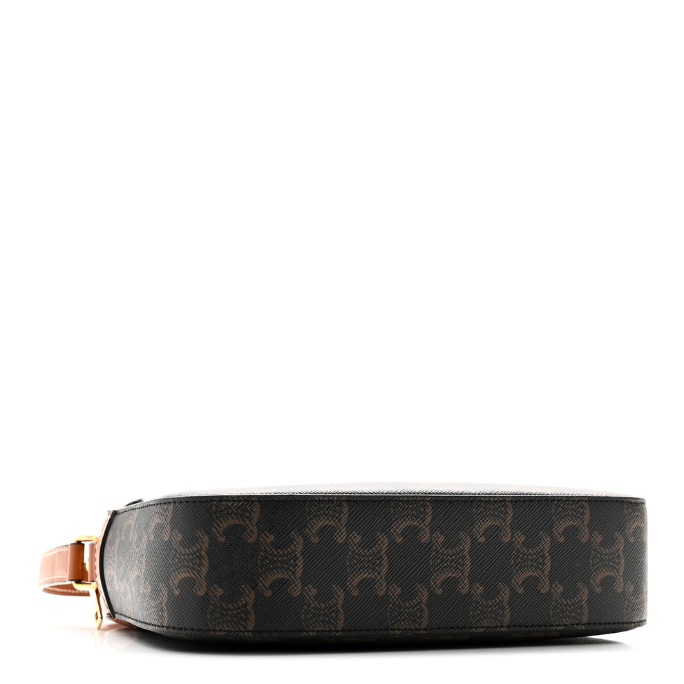 Celine Triomphe Canvas Small Camera Bag Tan 1800277 – FASHIONPHILE