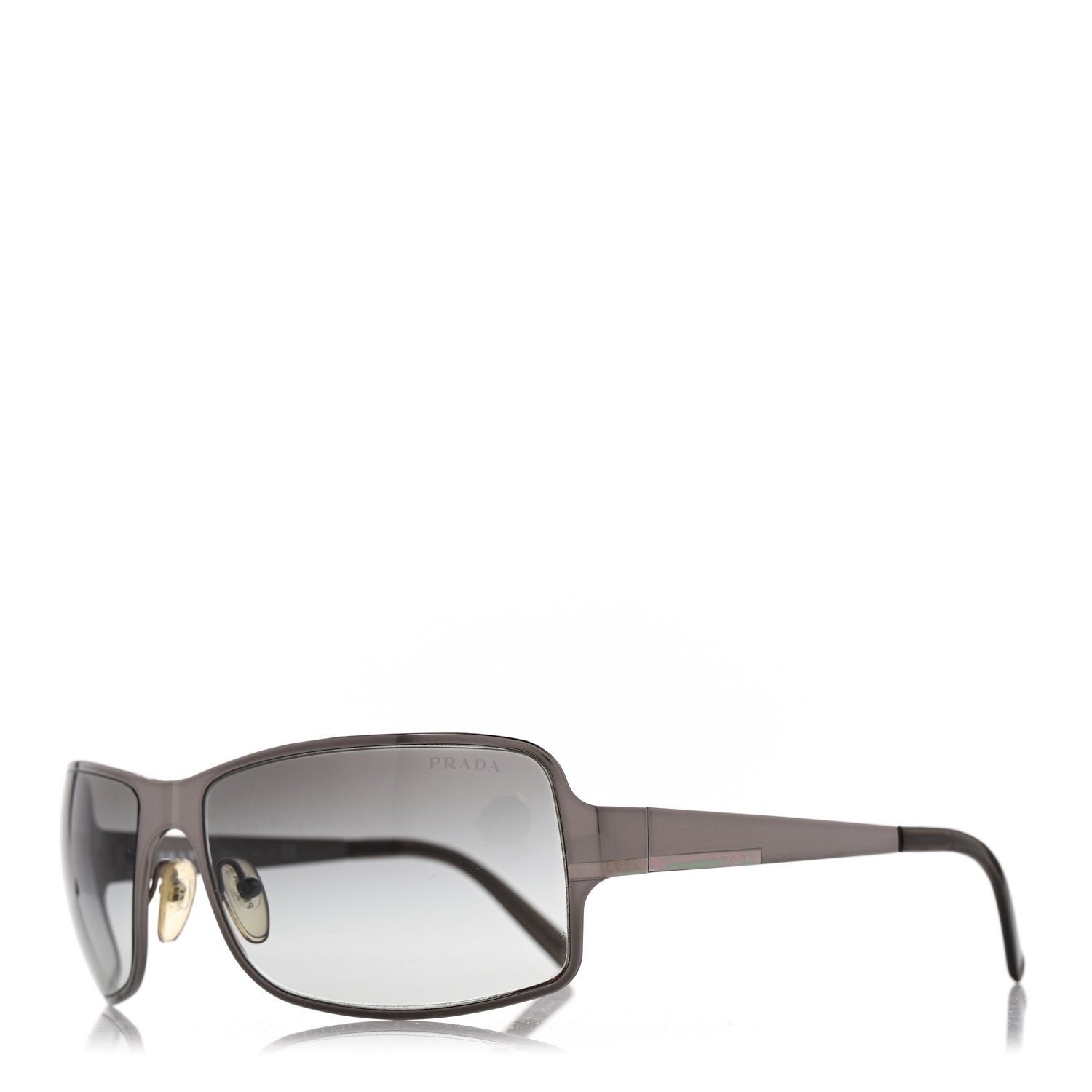 Prada Metal Sunglasses SPR 60F Grey 1670164 – FASHIONPHILE