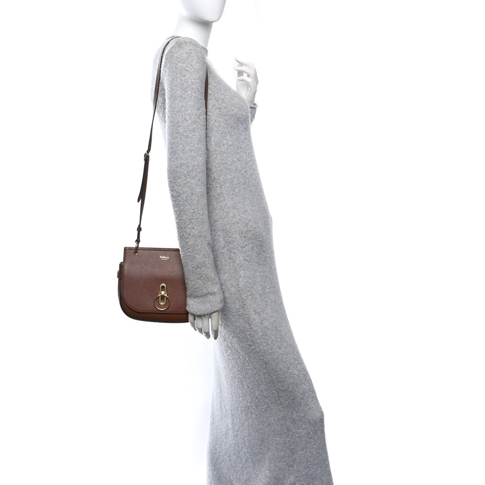 Mulberry Small Classic Grain Small Amberley Satchel Oak 1799444 ...