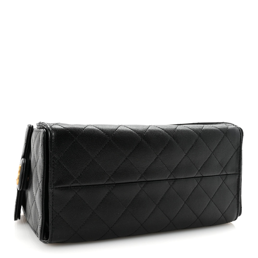 Chanel Caviar Quilted Small Chanel 25 Handbag Black 1807129 – FASHIONPHILE
