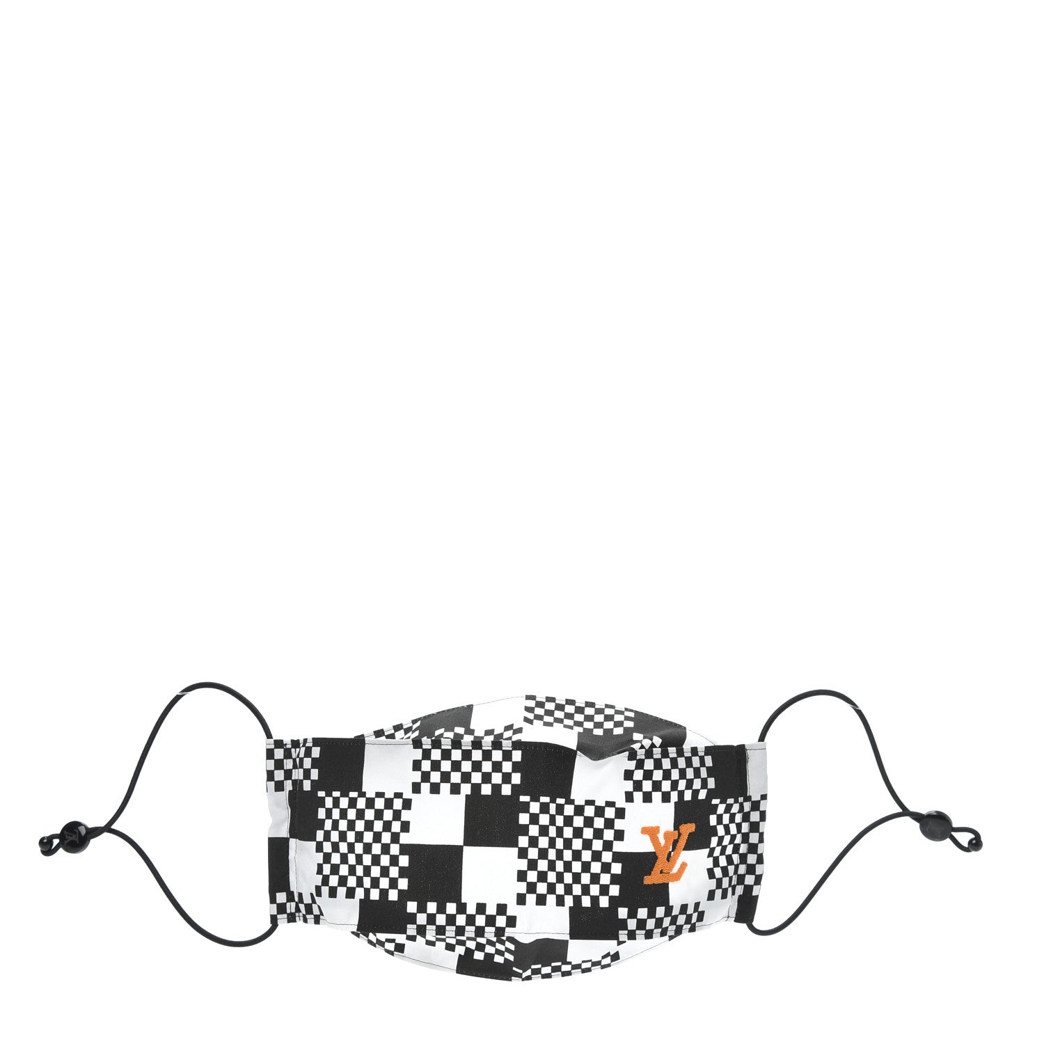 Louis Vuitton Damier Pattern LV Face Mask Black White 759905 – FASHIONPHILE