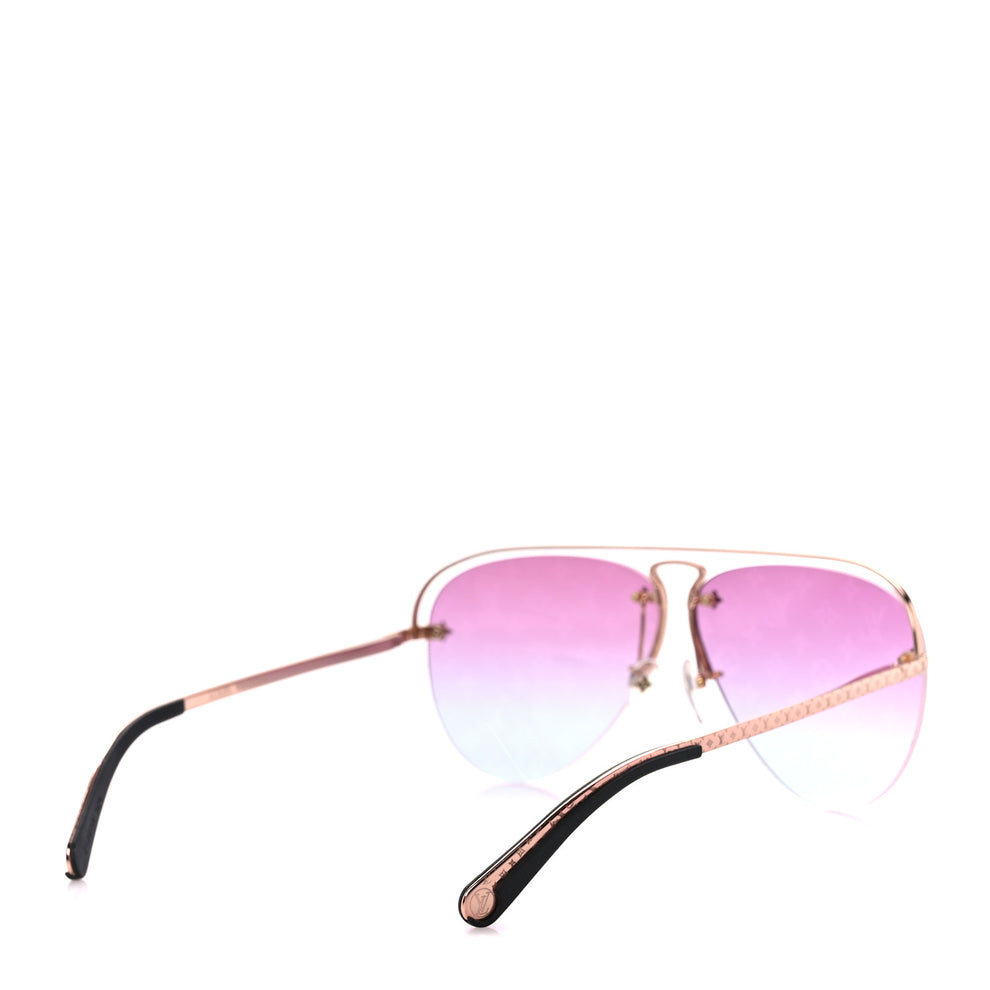Louis Vuitton Monogram Grease Sunglasses Z1280W Gold 1432047 – FASHIONPHILE