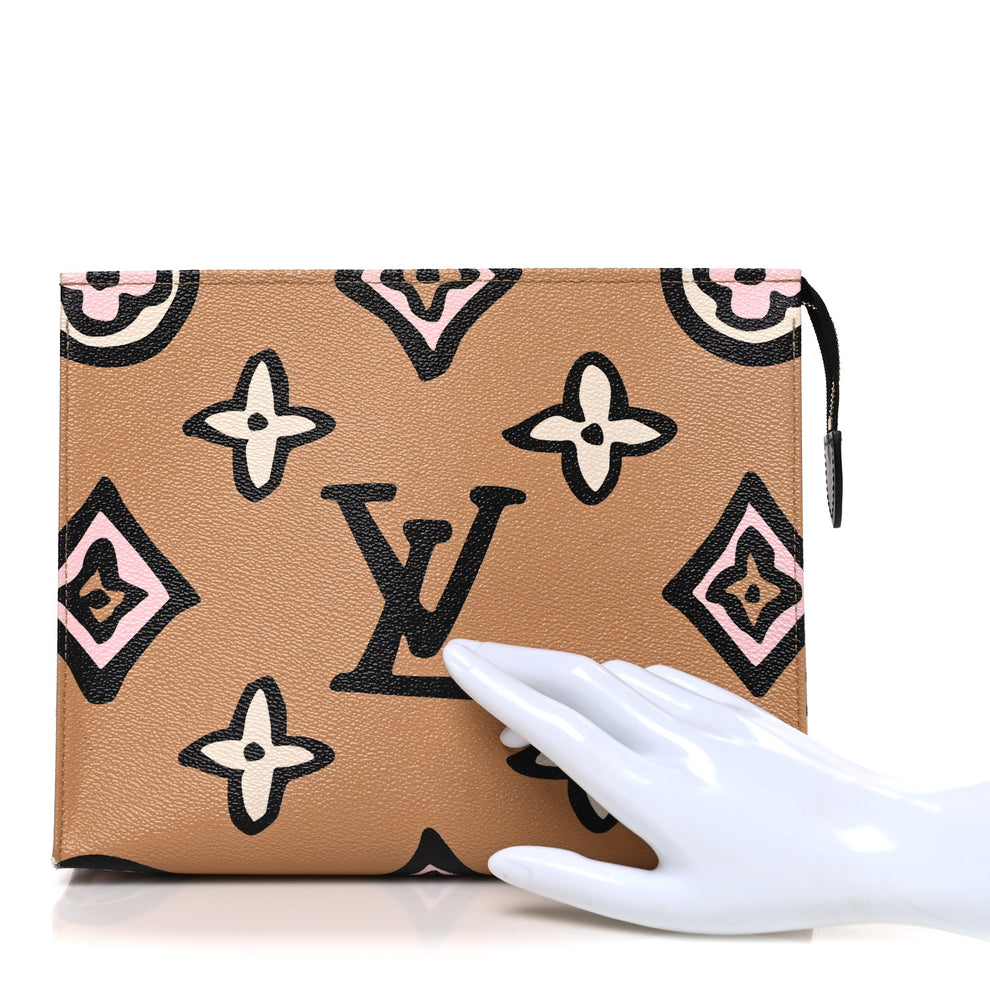 Louis Vuitton Monogram Giant Wild At Heart Toiletry Pouch 26 Arizona ...