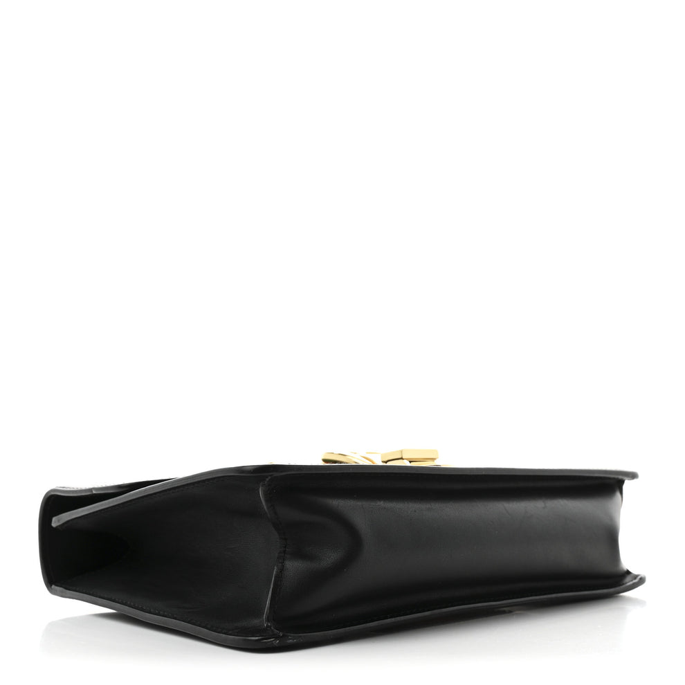 Gucci Calfskin Small Sylvie Shoulder Bag Black 1746449 – FASHIONPHILE