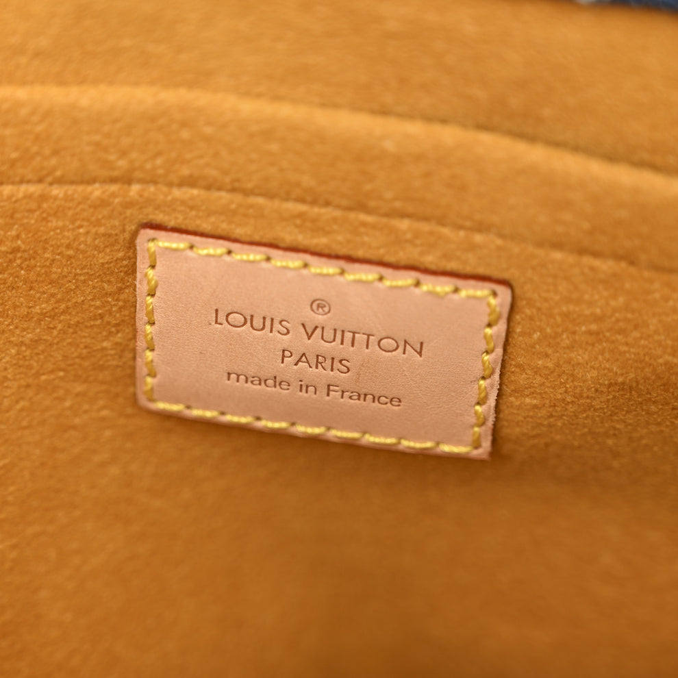 Louis Vuitton Monogram Denim Sac Plat Blue 1800137 – FASHIONPHILE
