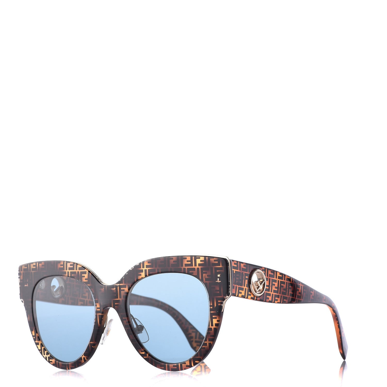 Fendi Acetate F is Fendi FF Cat Eye Sunglasses FF 0360/G/S Havana ...