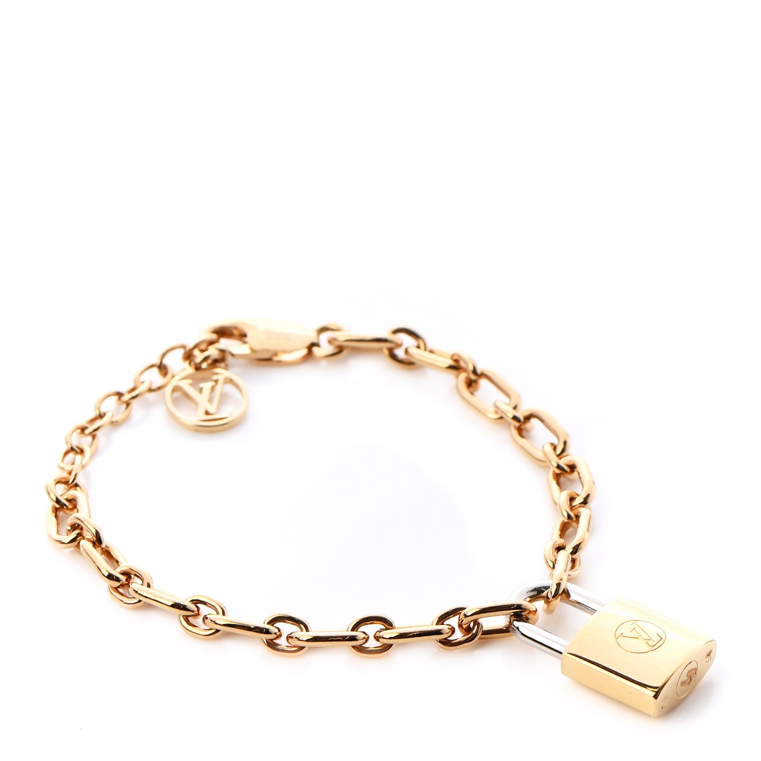 Louis Vuitton Lock It Bracelet Gold 904660 – FASHIONPHILE