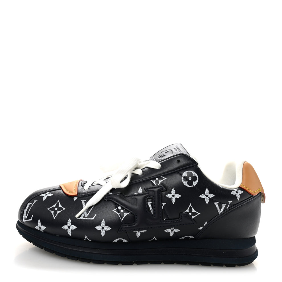 Louis Vuitton Lambskin Calfskin Monogram Mens Buttersoft Sneakers 11 ...