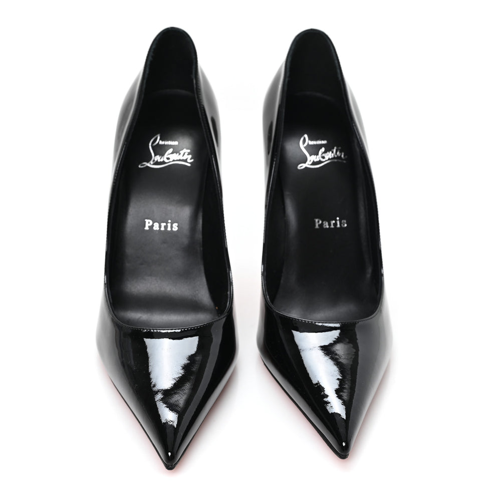 Christian Louboutin Patent So Kate 120 Pumps 39.5 Black 1870338 ...