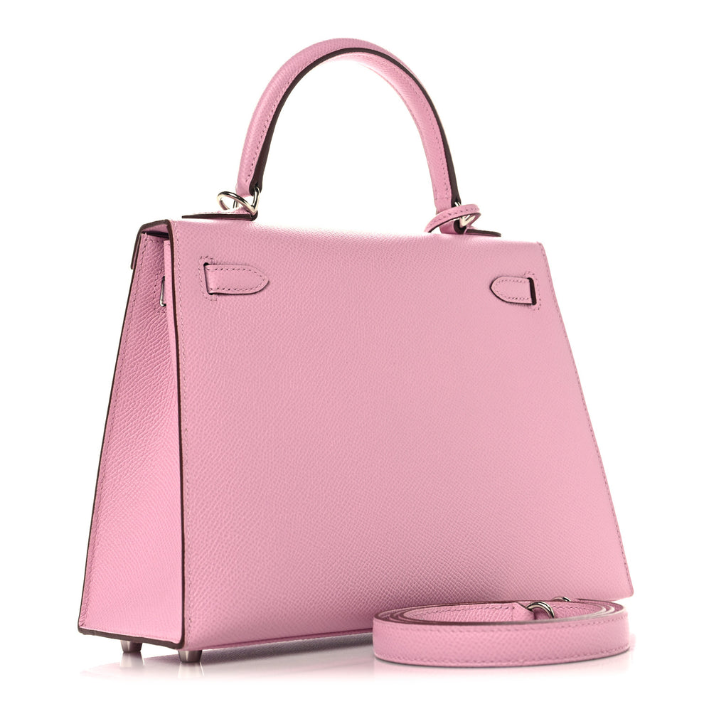 Hermes Epsom Kelly Sellier 25 Mauve Sylvestre 1888228 – FASHIONPHILE