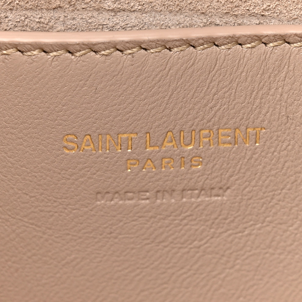 Saint Laurent Smooth Calfskin Le 5 A 7 Mini Hobo Crema Soft 1795057 ...