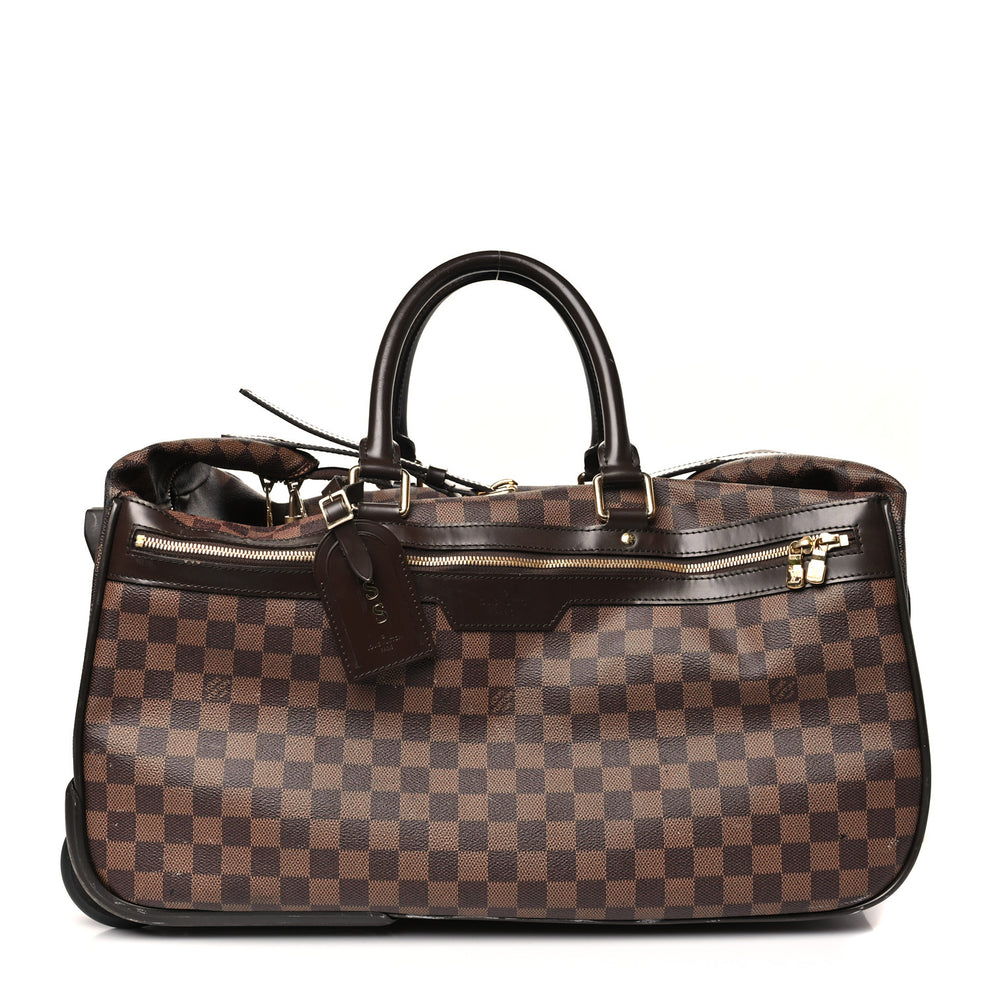 Louis Vuitton Damier Ebene Eole 50 Rolling Luggage 1781376 – FASHIONPHILE