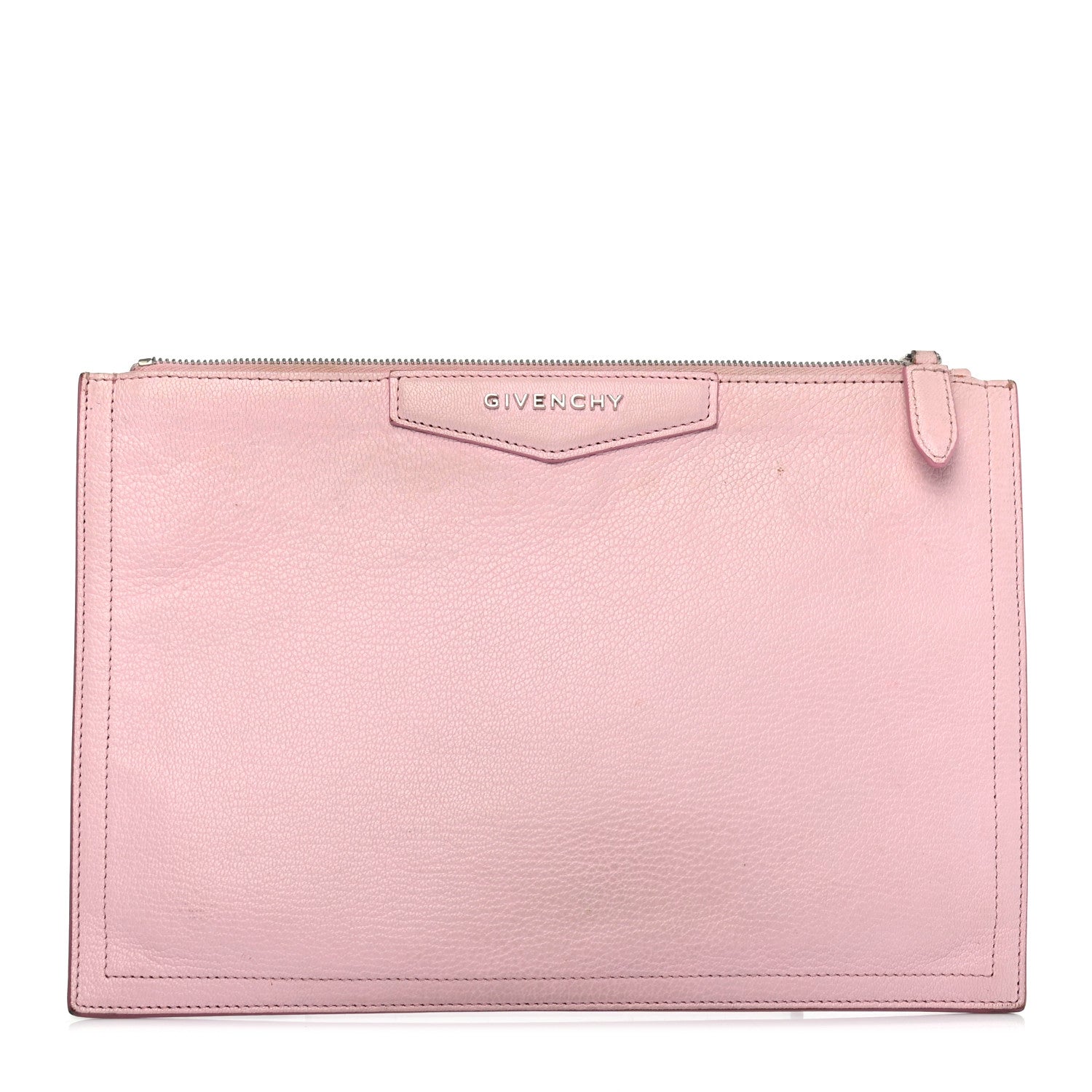 Givenchy Sugar Goatskin Medium Antigona Pouch Bright Pink 842799 ...