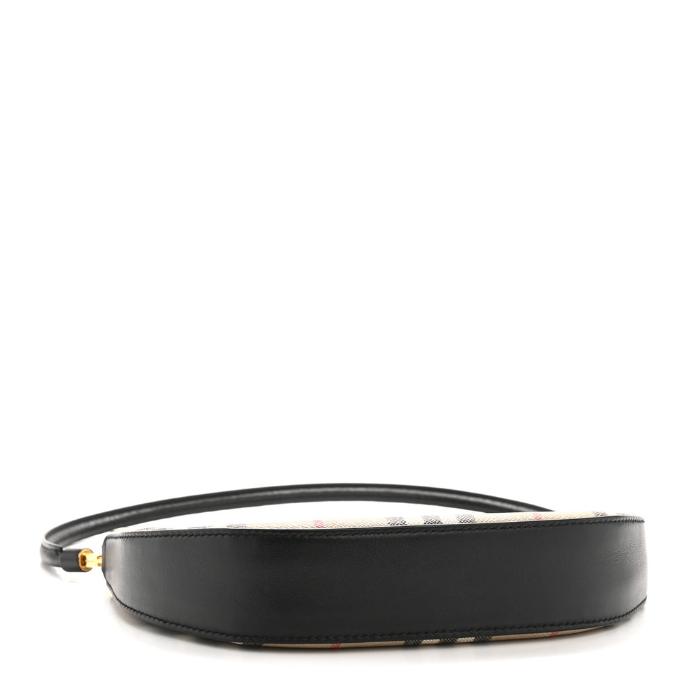 Burberry Vintage Check Calfskin Olympia Slim Pouch Archive Beige ...