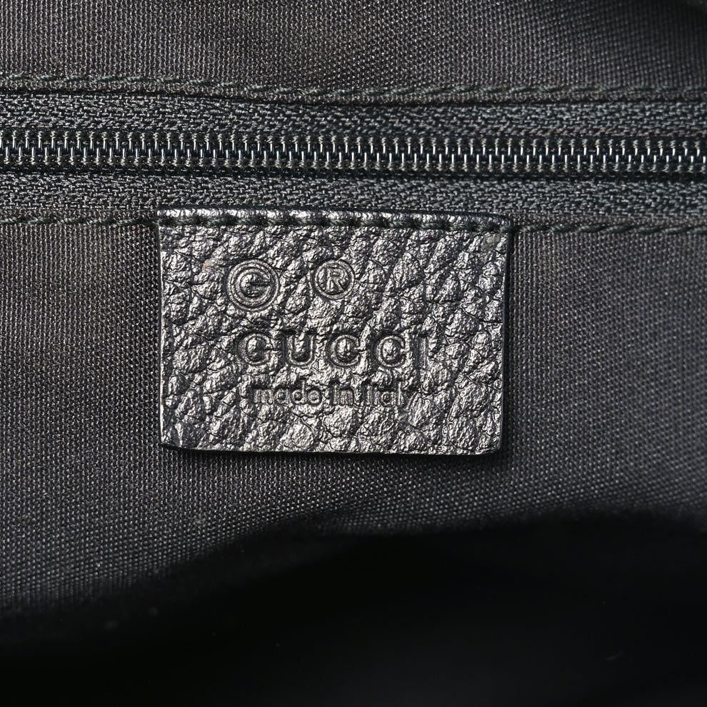 Gucci Monogram Small Boston Black 1784527 – FASHIONPHILE