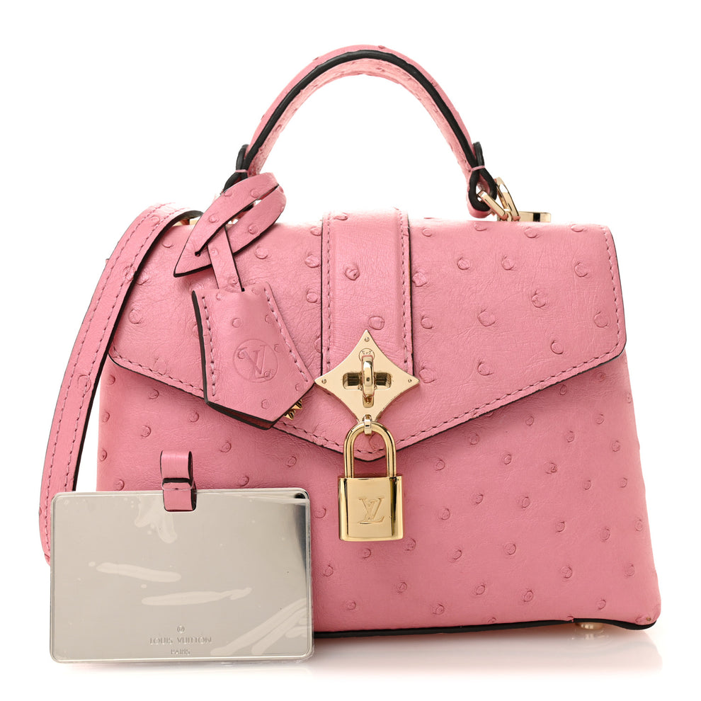 Louis Vuitton Ostrich Rose Des Vents Mini Pink 1866468 – FASHIONPHILE