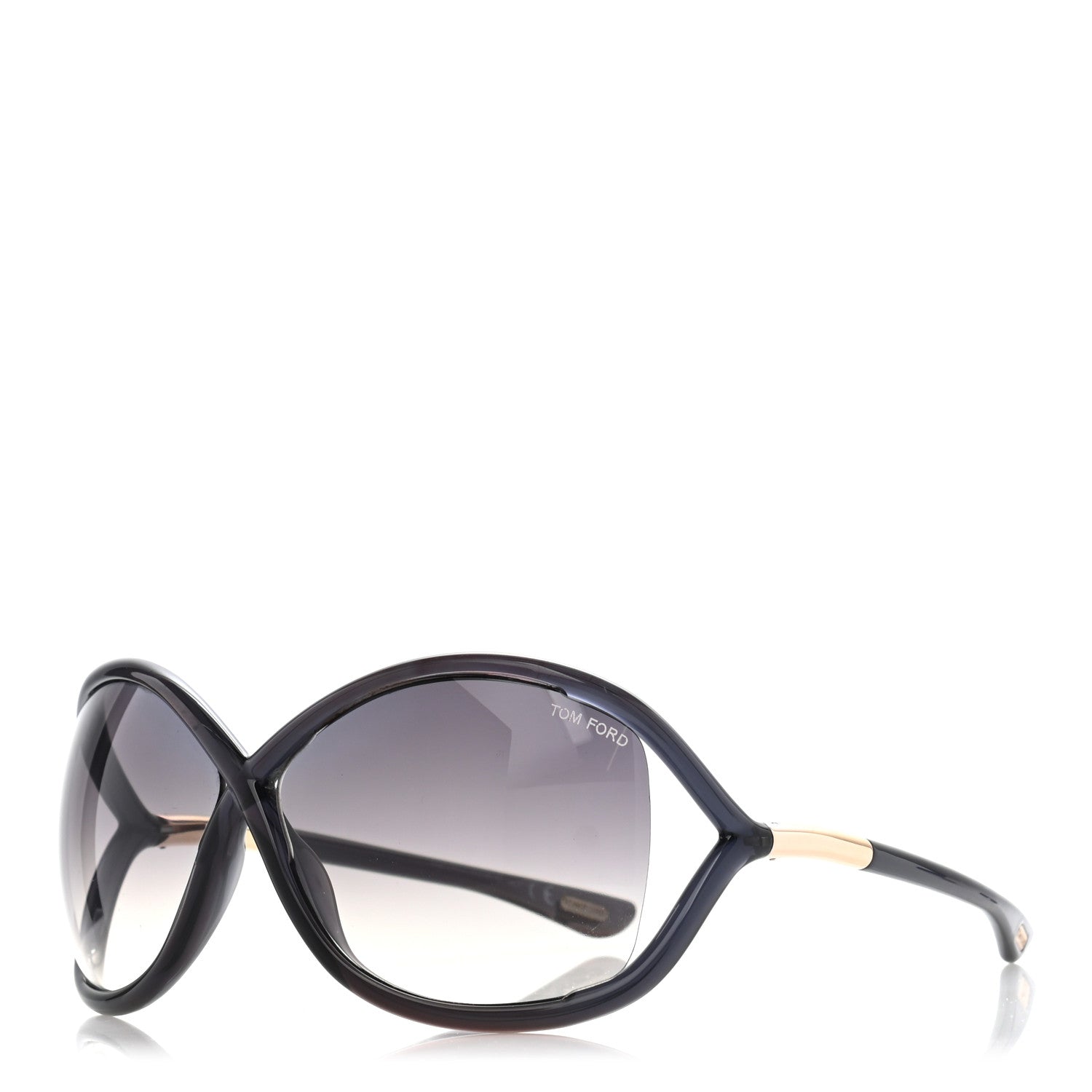 Tom Ford Acetate Whitney Crossover Sunglasses TF9 Black 864702 ...