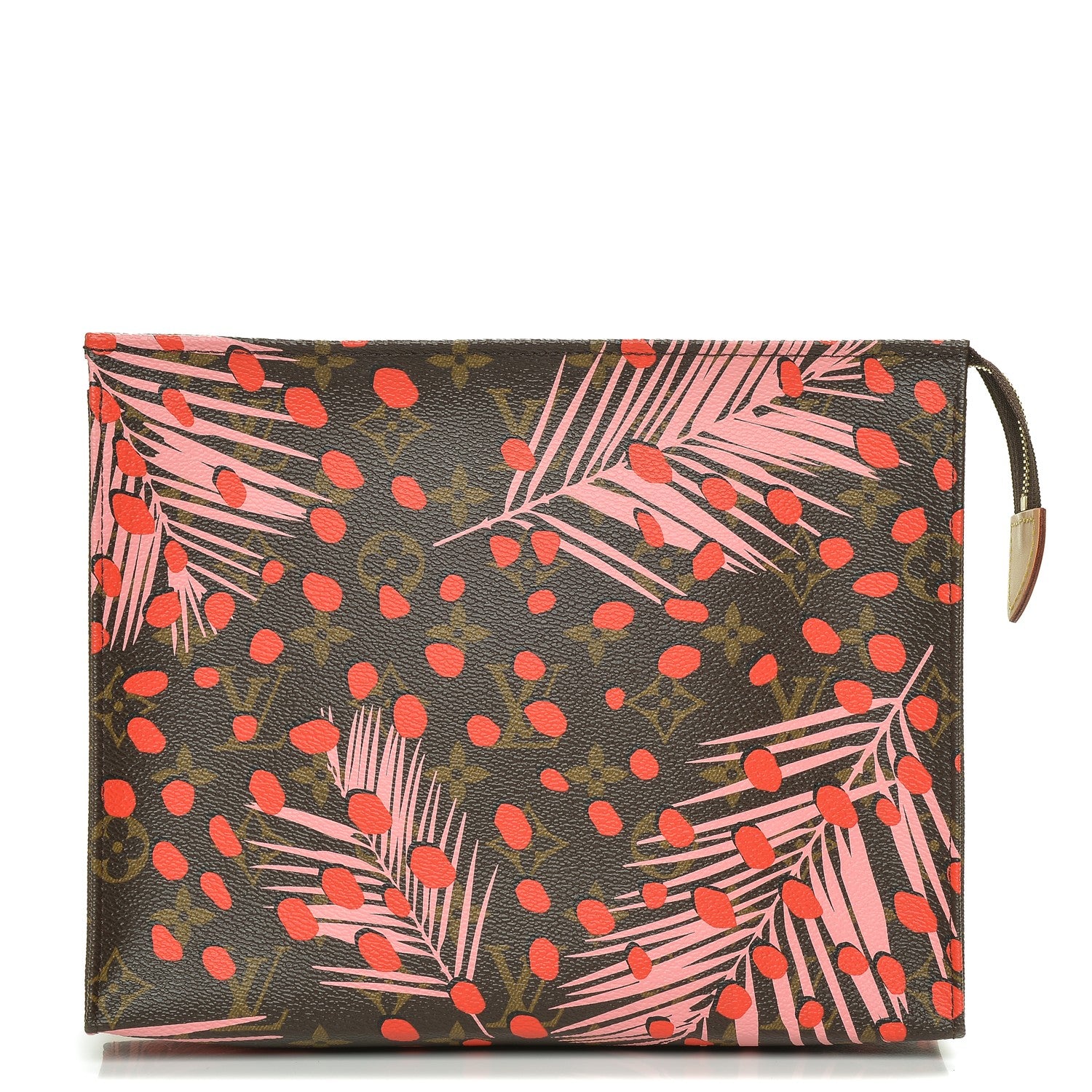 Louis Vuitton Monogram Jungle Dots Toiletry Pouch 26 Sugar Pink Poppy ...