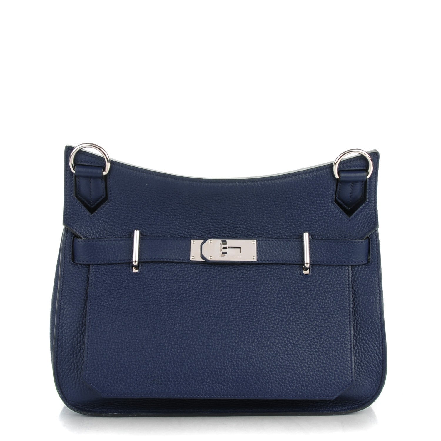 Hermes Taurillon Clemence Jypsiere 31 Bleu Saphir 149144 – FASHIONPHILE