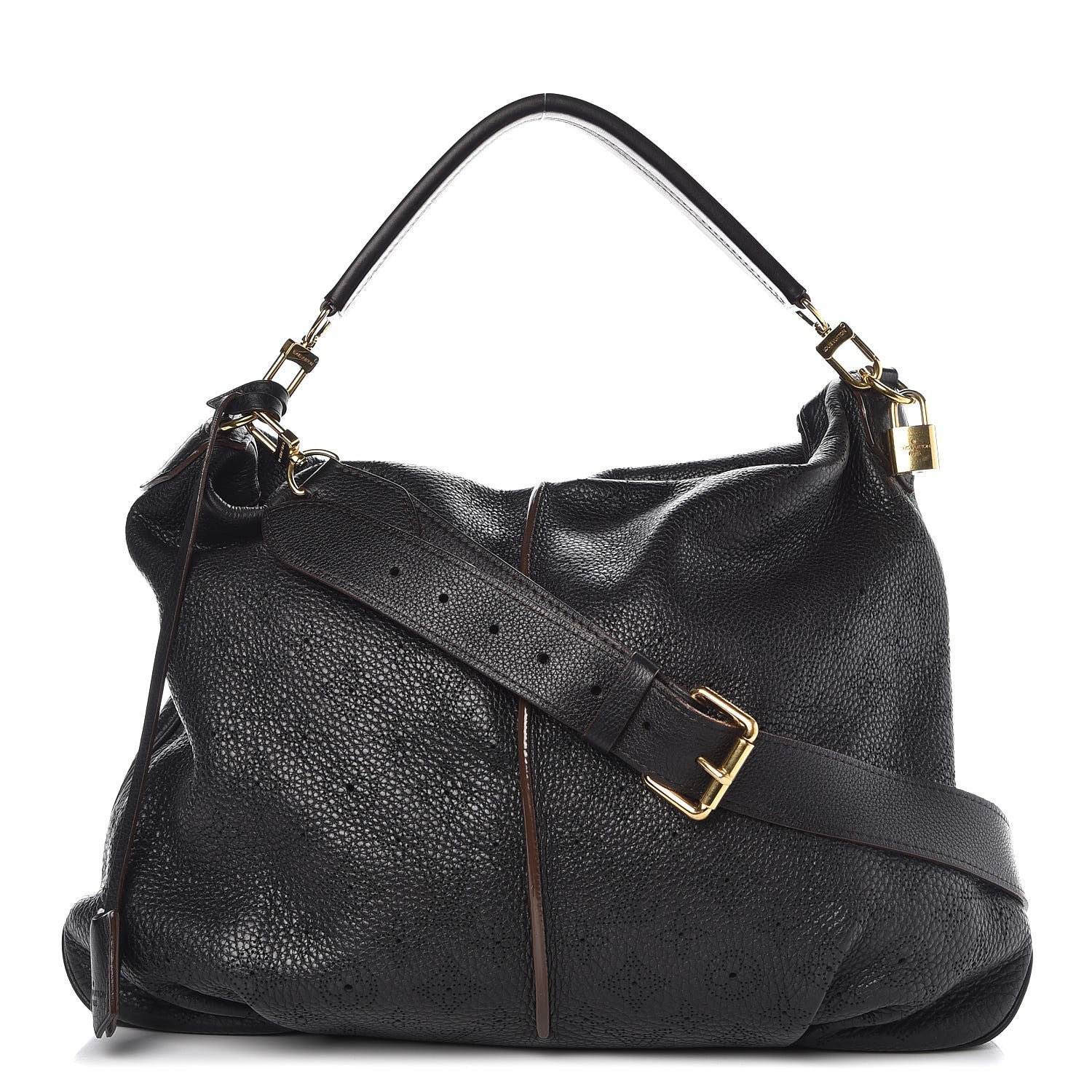 Louis Vuitton Mahina Selene PM Black 302925 – FASHIONPHILE
