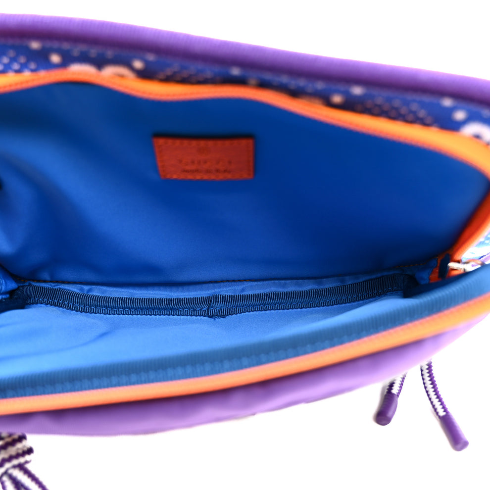 Gucci Jersey GG Monogram All Over Sporty Belt Bag Grey White Multicolor ...