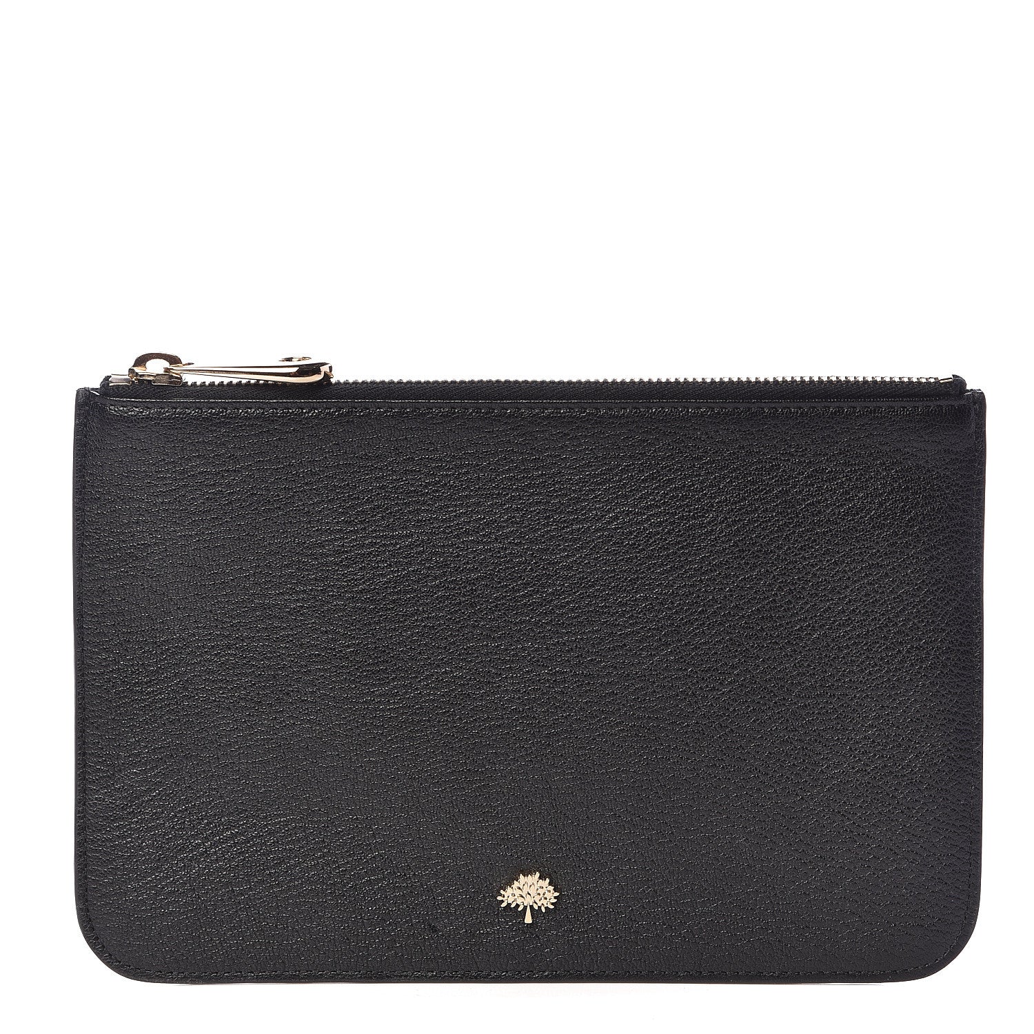 Mulberry Glossy Goatskin Tree Pouch Black 498020 – FASHIONPHILE