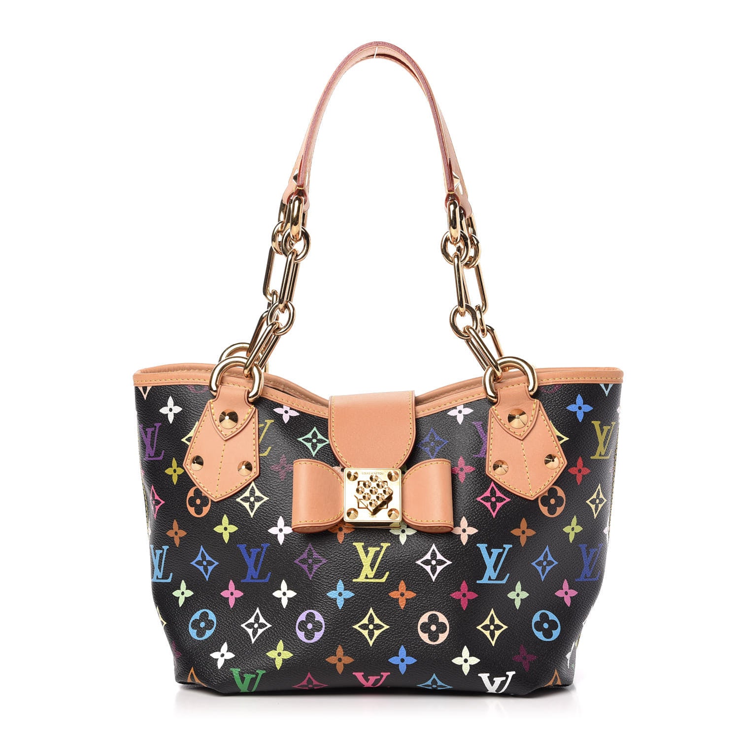 Louis Vuitton Monogram Multicolor Annie MM Black 707212 – FASHIONPHILE