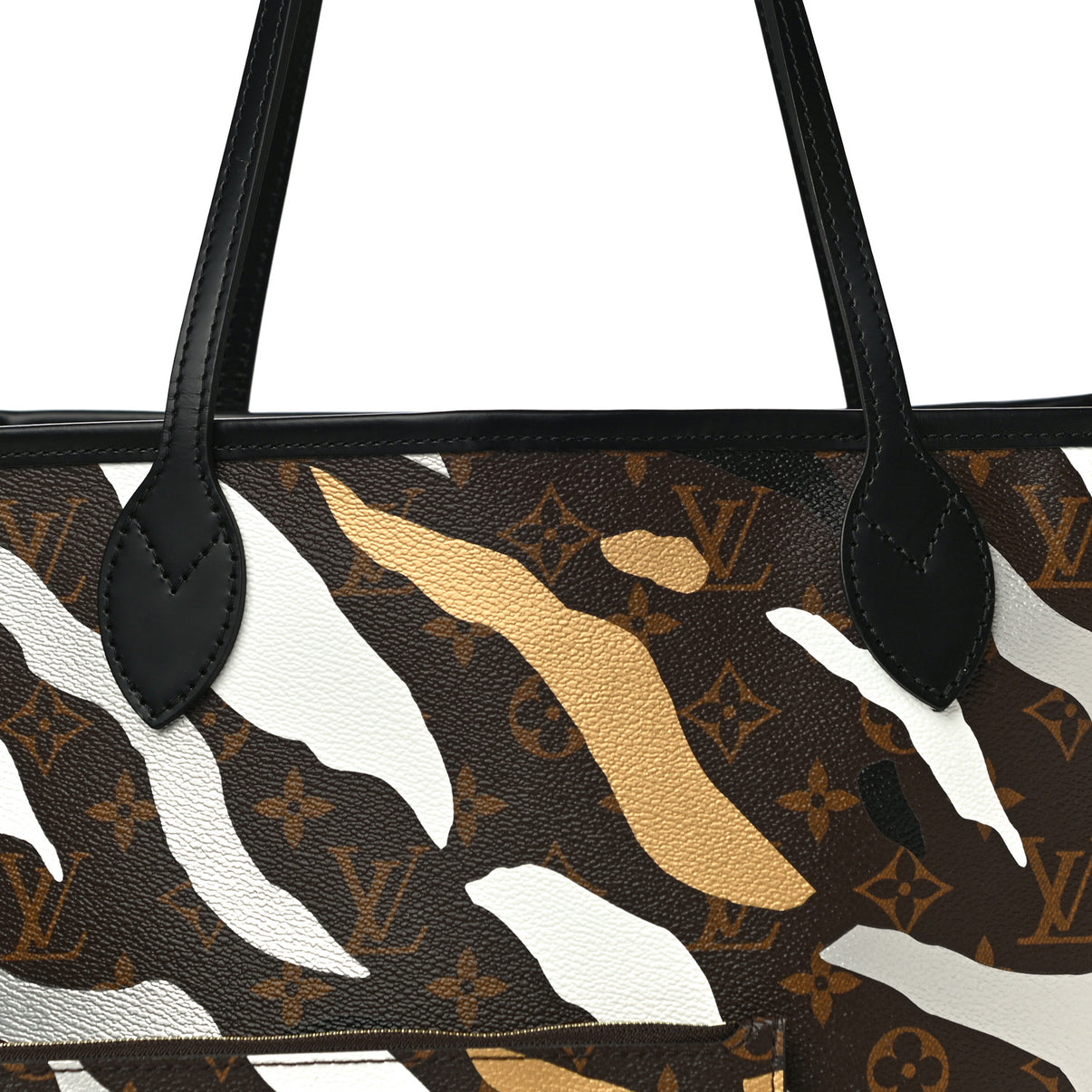 Louis Vuitton X LOL Monogram Neverfull MM Gold Silver 966991 – FASHIONPHILE