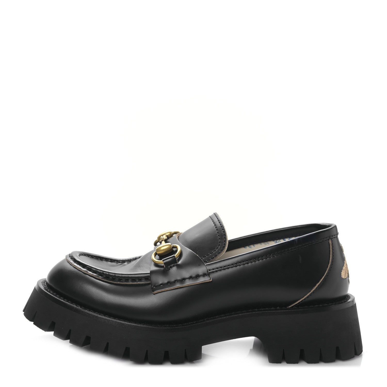 Gucci Cordovan Lux Womens Harald Horsebit 25mm Platform Loafers 36 ...