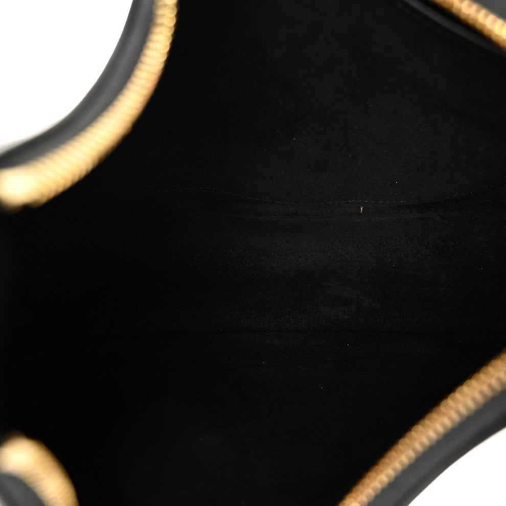 Celine Smooth Calfskin Medium Strap Ava Shoulder Bag Black 1802898 ...