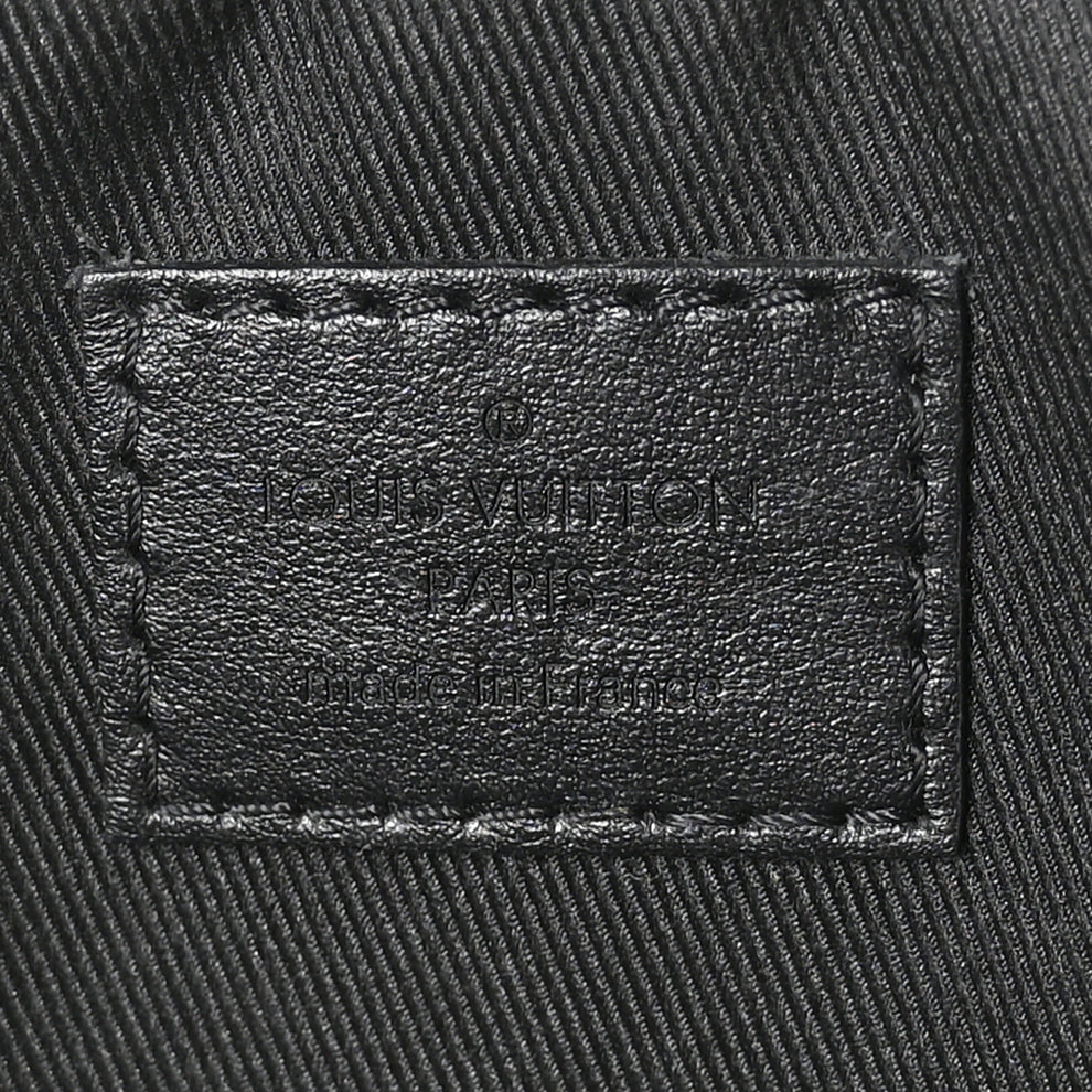 Louis Vuitton Calfskin Monogram Shadow Duo Messenger Black 1795332 ...