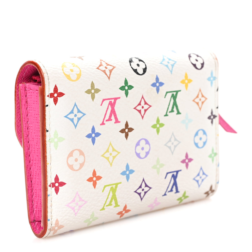 Louis Vuitton LV X TM Monogram Multicolor Rosalie Coin Purse White ...