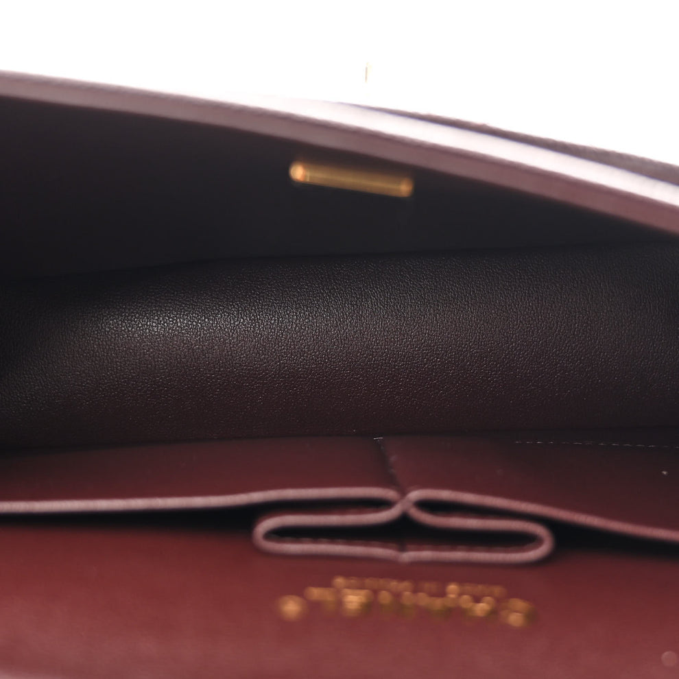 Chanel Caviar Quilted Medium Double Flap Dark Brown 1790145 – FASHIONPHILE