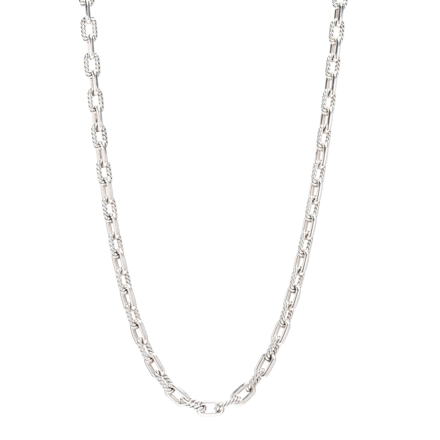 David Yurman Sterling Silver 5.5mm Madison Necklace 845998 – FASHIONPHILE