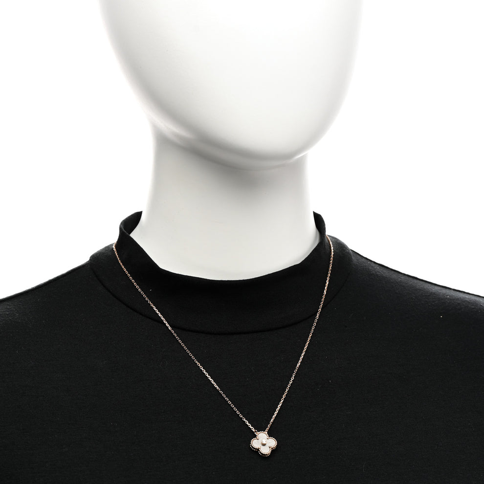 Van Cleef & Arpels 18K Rose Gold Diamond Silver Obsidian Vintage ...