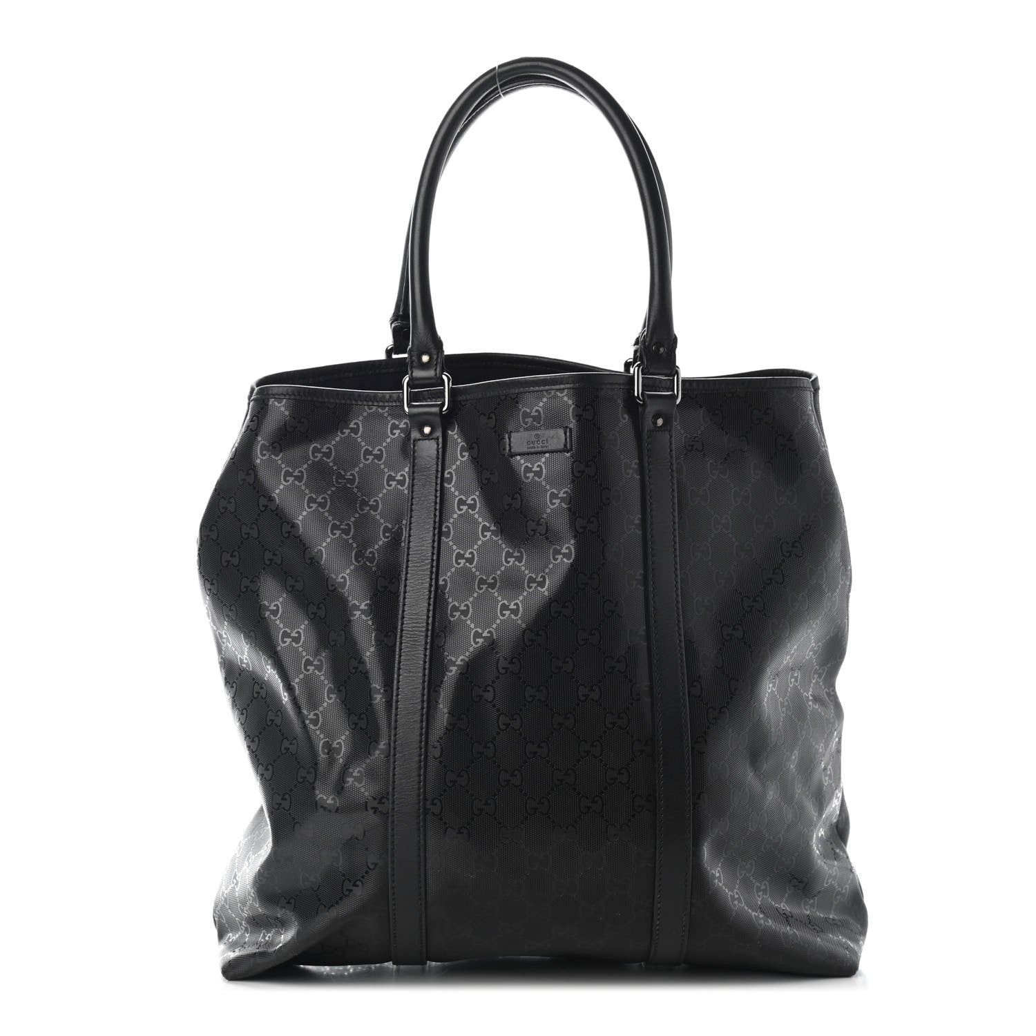 Gucci Imprime Monogram Cuoio Canyon Joy Vertical Tote Black 857864 ...