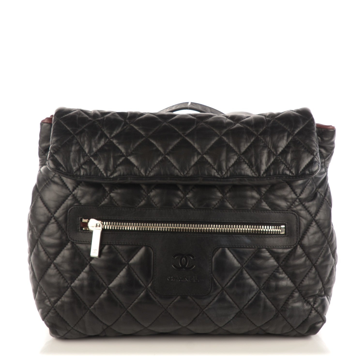 Chanel Lambskin Coco Cocoon Backpack Black 123747 – FASHIONPHILE