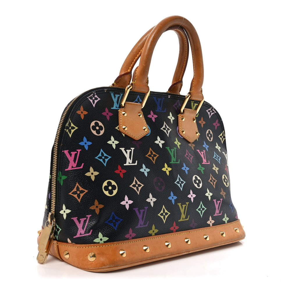 Louis Vuitton Monogram Multicolor Alma Black 1782729 – FASHIONPHILE