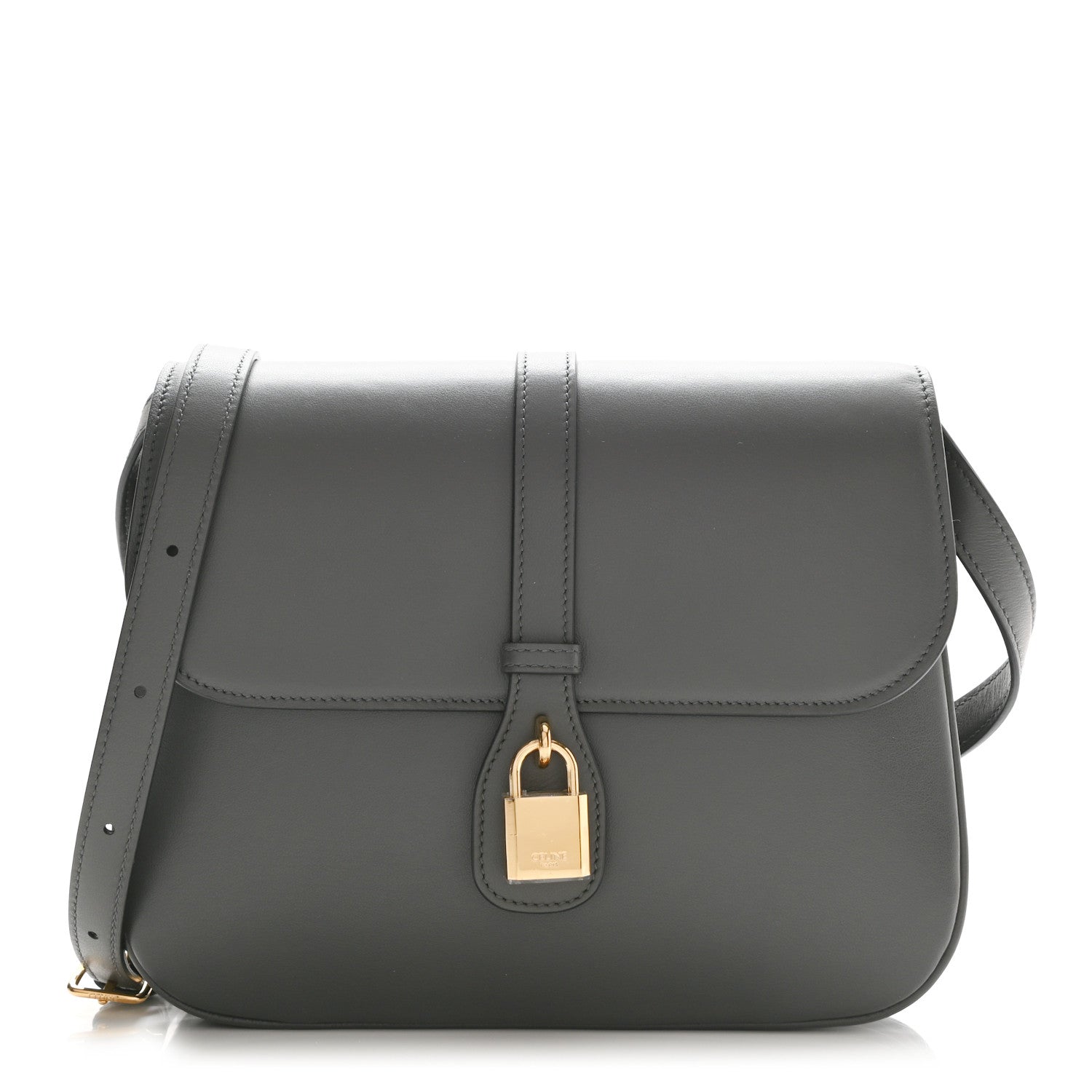 Celine Smooth Calfskin Medium Tabou Anthracite 1128616 – FASHIONPHILE