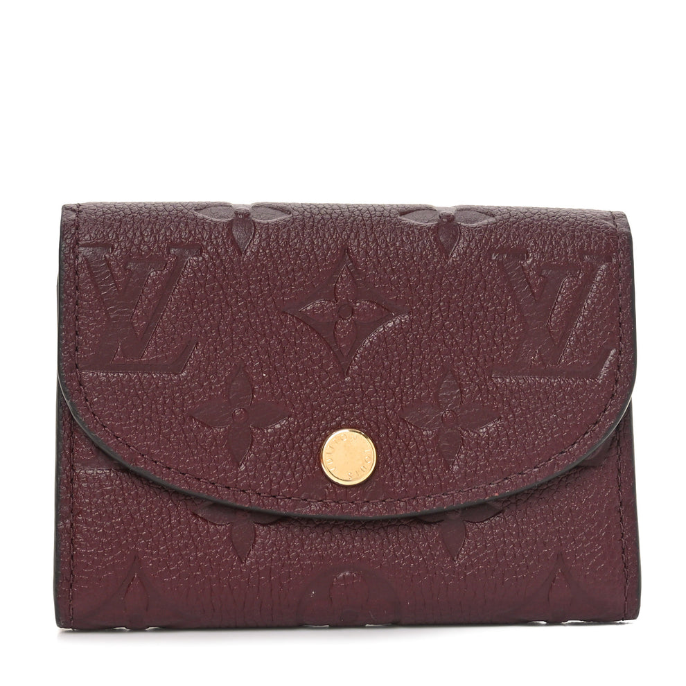 Louis Vuitton Empreinte Rosalie Coin Purse Grenat 1776973 – FASHIONPHILE