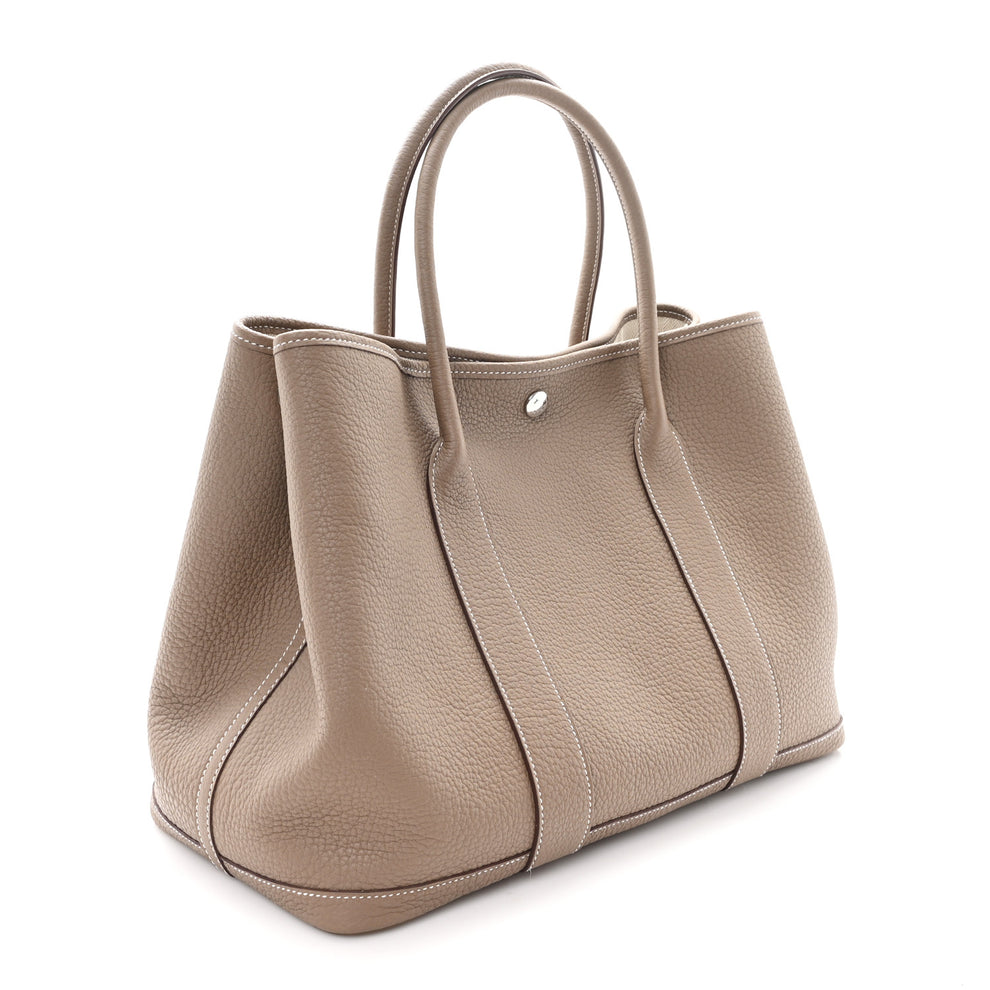 Hermes Negonda Garden Party 36 MM Etoupe 1790613 – FASHIONPHILE