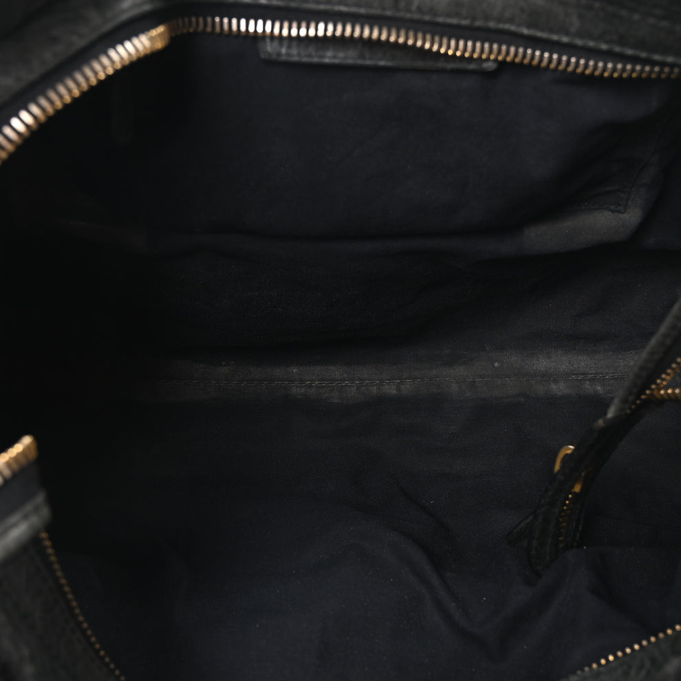 Balenciaga Agneau Giant 21 Gold Hardware Part Time Black 1788403 ...