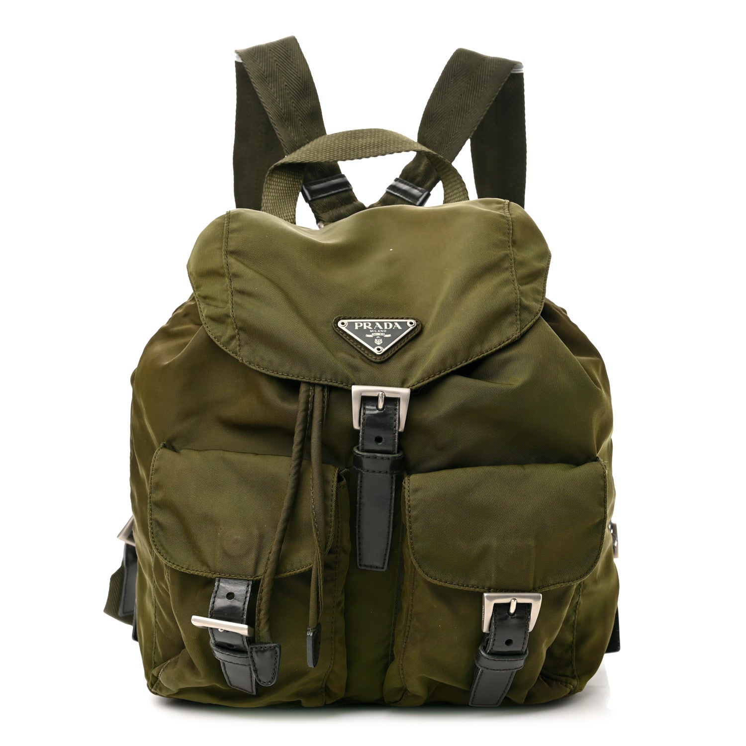 Prada Nylon Vela Backpack Tundra 1210577 – FASHIONPHILE