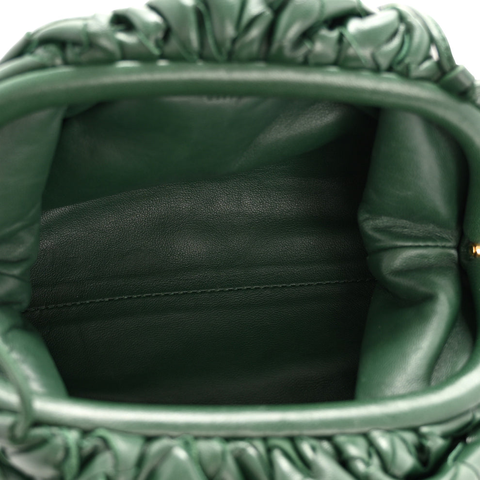 Bottega Veneta Nappa Intrecciato The Mini Pouch Raintree 1786014 ...