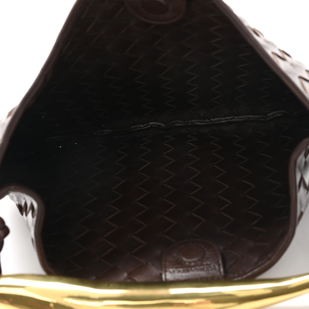 Bottega Veneta Nappa Intrecciato Sardine Bag Bitter Chocolate 1777829 ...
