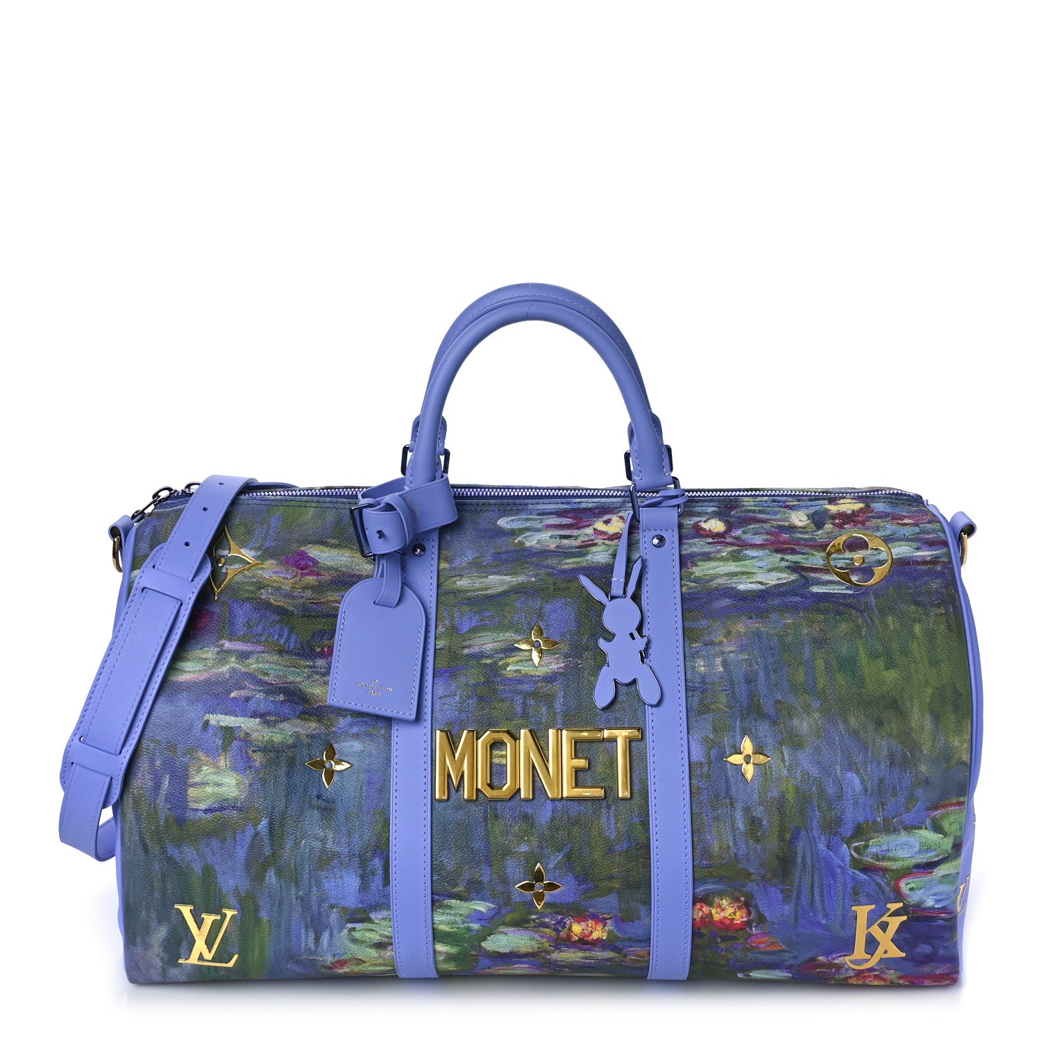 Louis Vuitton Masters Monet Keepall Bandouliere 50 1246489 – FASHIONPHILE