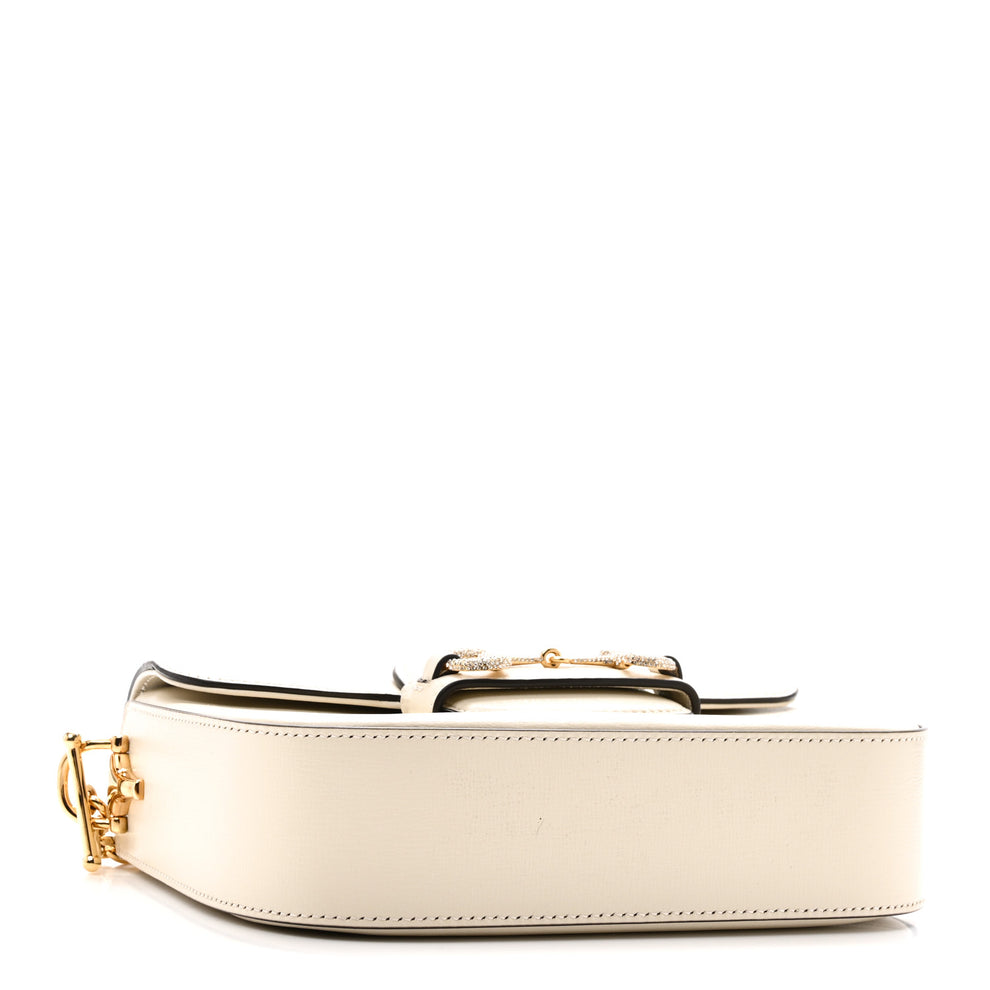 Gucci Azalea Calfskin Mini Crystal Horsebit 1955 Shoulder Bag Mystic ...