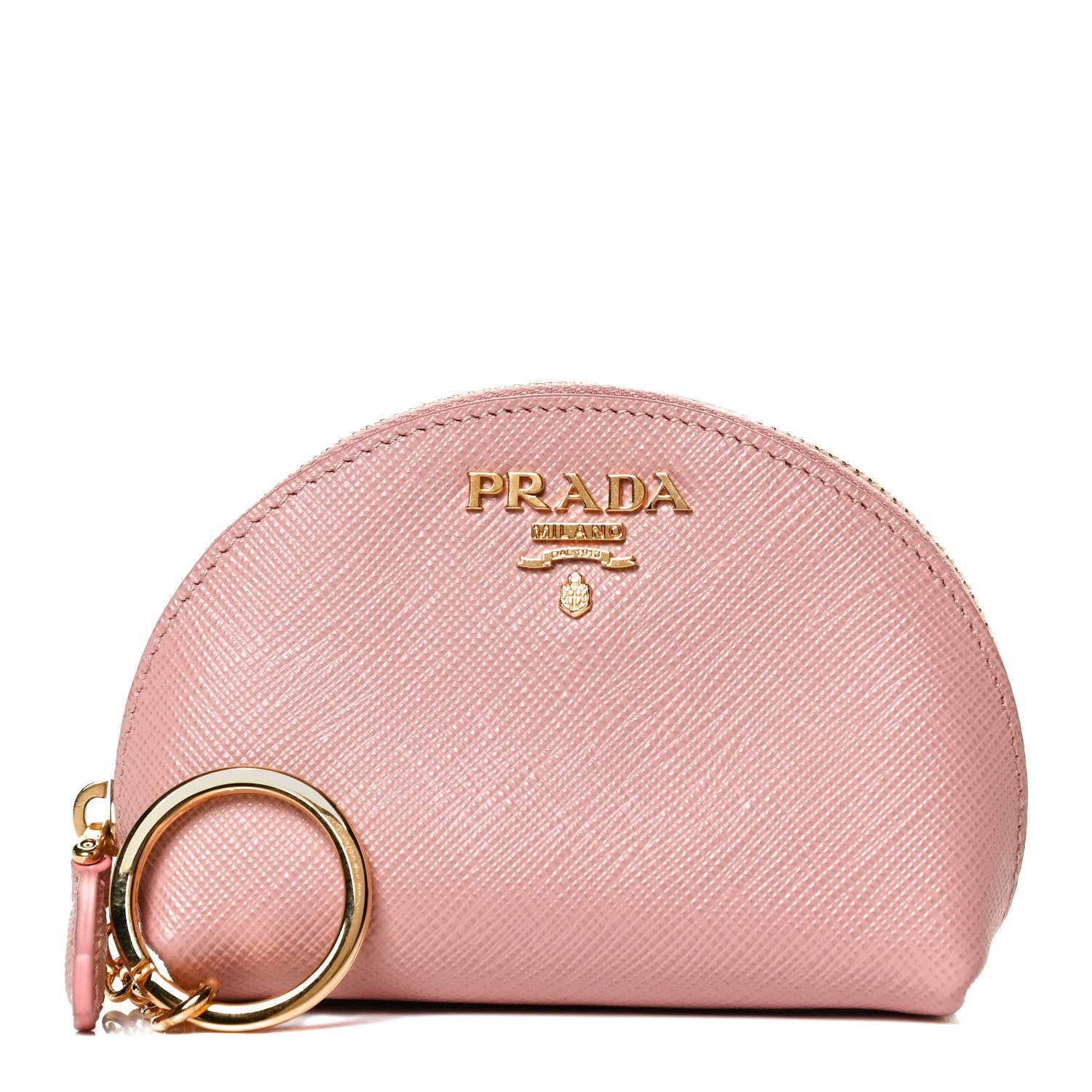 Prada Saffiano Metal Coin Purse Orchidea 962905 – FASHIONPHILE