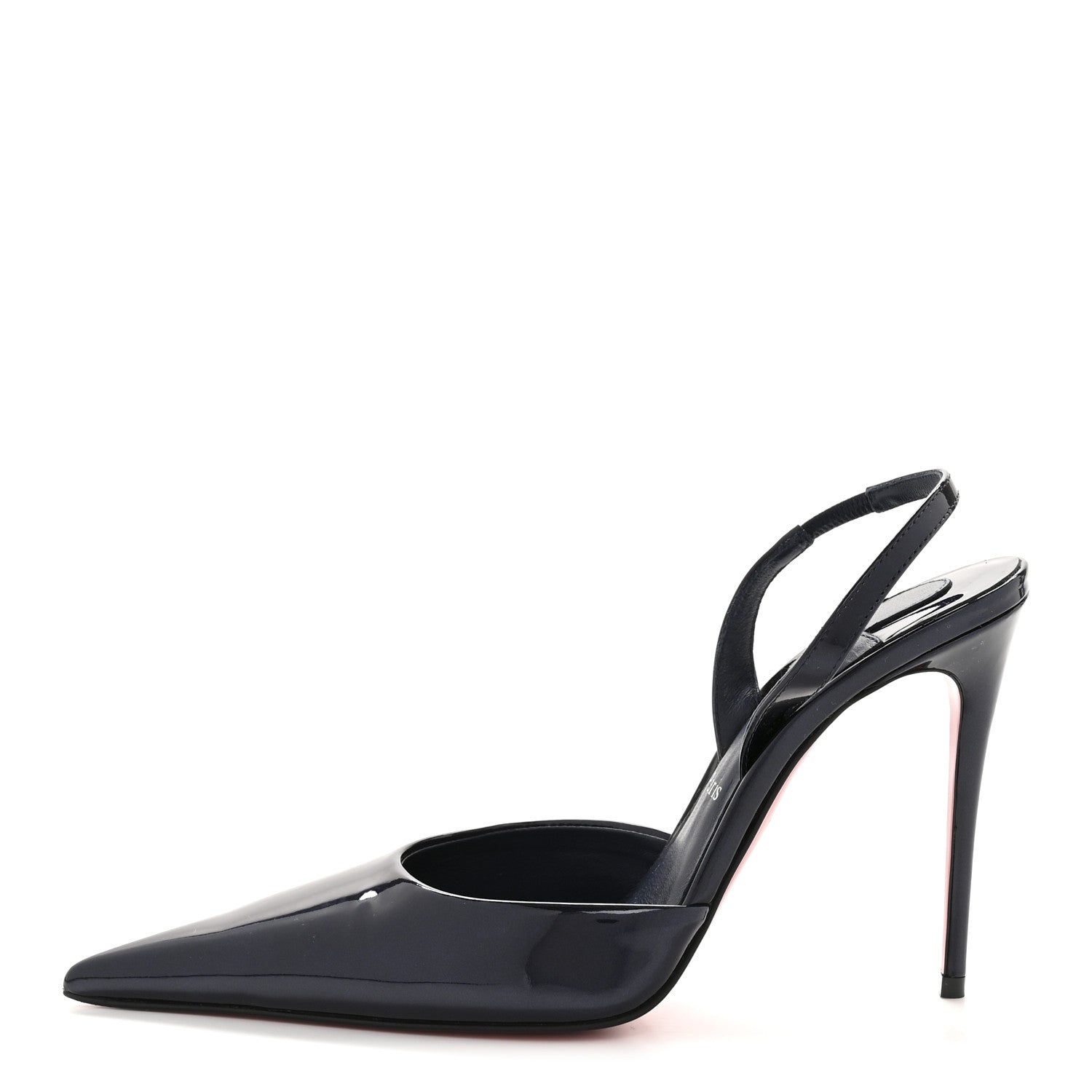 Christian Louboutin Pearlescent Patent Calfskin Kate Max O Slingback ...